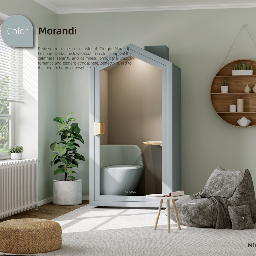 Home Soundproof Office Phone Booth Pod | Soundbox